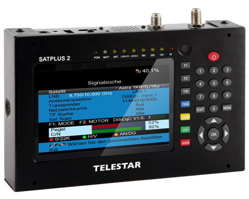 Telestar SAT-Messgerät SATPLUS 2 - SAT-World GmbH - Ihr kompetenter ...
