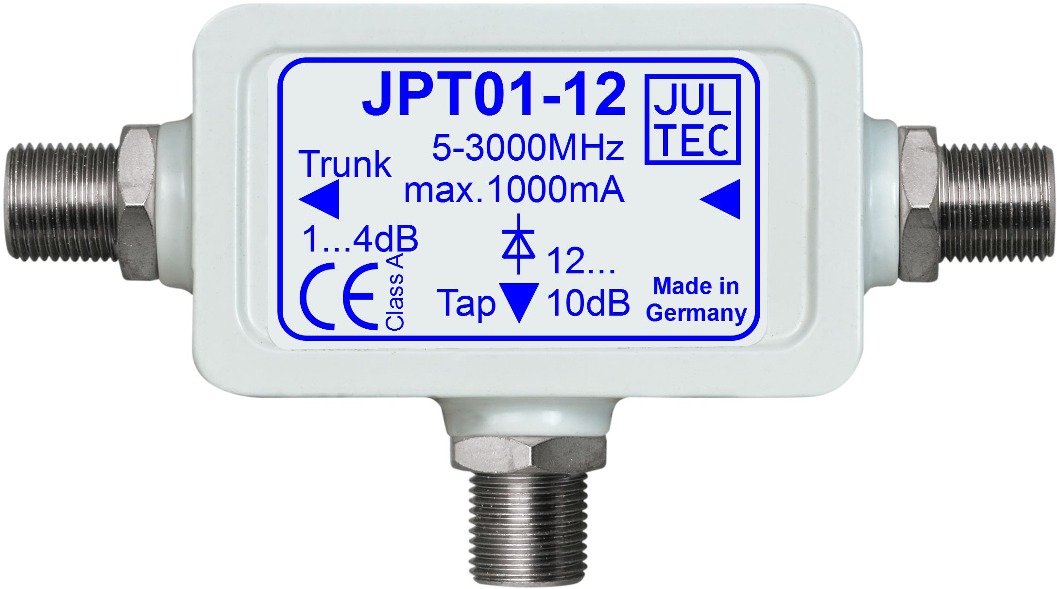 Jultec JPT01-12 Breitband-Abzweiger 12db - SAT-World GmbH - Ihr kompetenter Partner für ...