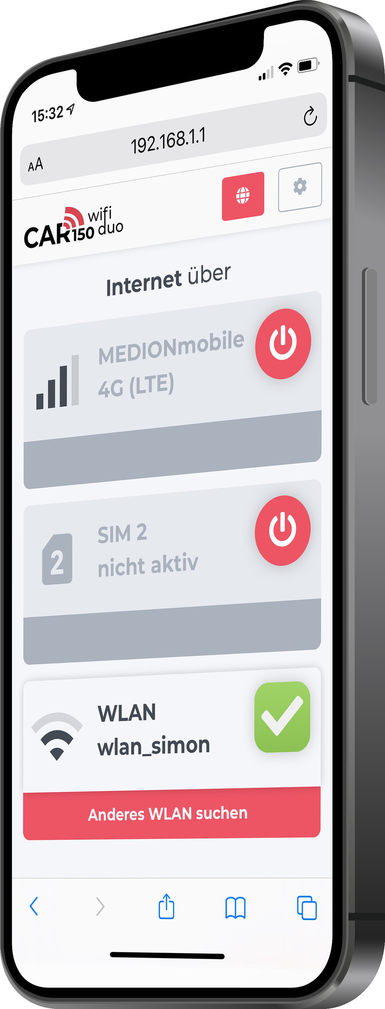 Kathrein CAR 150 WiFi Duo - Camping-Router für optimales WiFi rund um ...