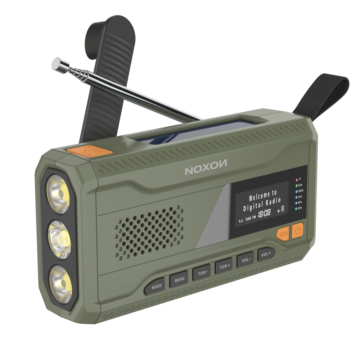 Noxon Dynamo Solar 211 DAB+ Radio - SAT-World GmbH - Ihr kompetenter ...