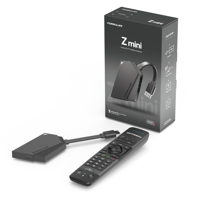 Formuler Z Mini Android 12 Multimedia 4K -Box 2GB RAM 8GB Flash, BT ...