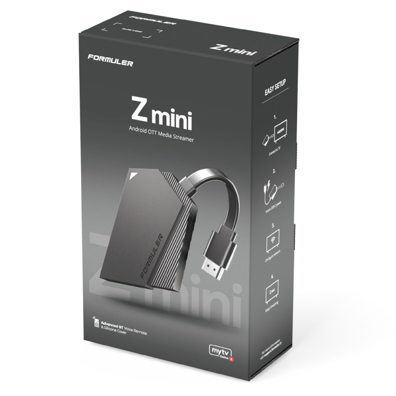 Formuler Z Mini Android 12 Multimedia 4K -Box 2GB RAM 8GB Flash, BT ...